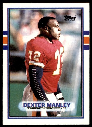 1989 Topps Neil Lomax/Dexter Manley Washington Redskins #262 | eBay