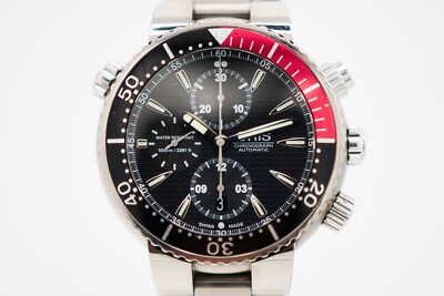 Oris TT1 7599 ORIS TT1 7599 TITAN 47MM TITANIUM 1000 METERS CHRONO ...