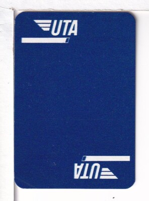 Single Airline Playing Card "UTA (France), UTA 205 B" Chan/Mertens ...