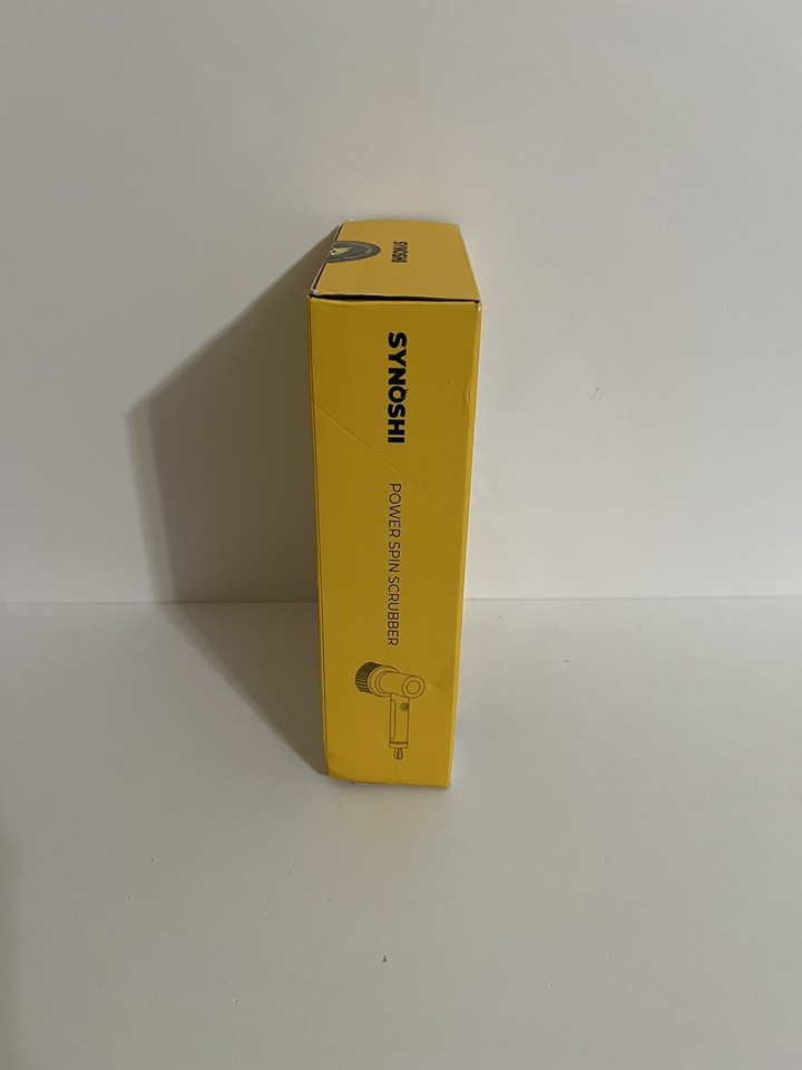Synoshi Electric Spin Scrubber, Power Cleaning Brush- New-Sealed | eBay
