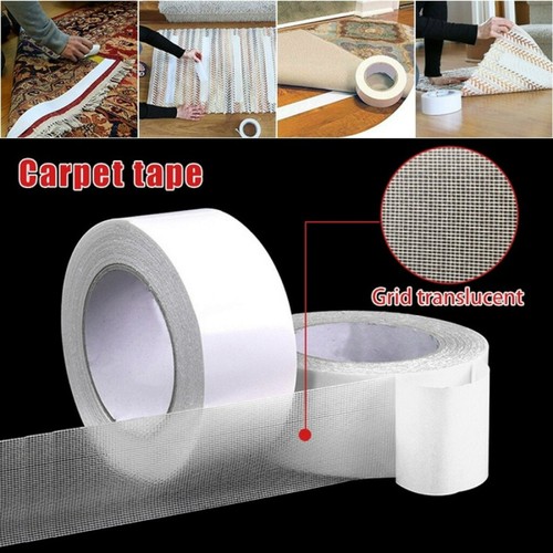 Double Sided Rug Carpet Tape Heavy Duty Adhesive Tape for Indoor ...