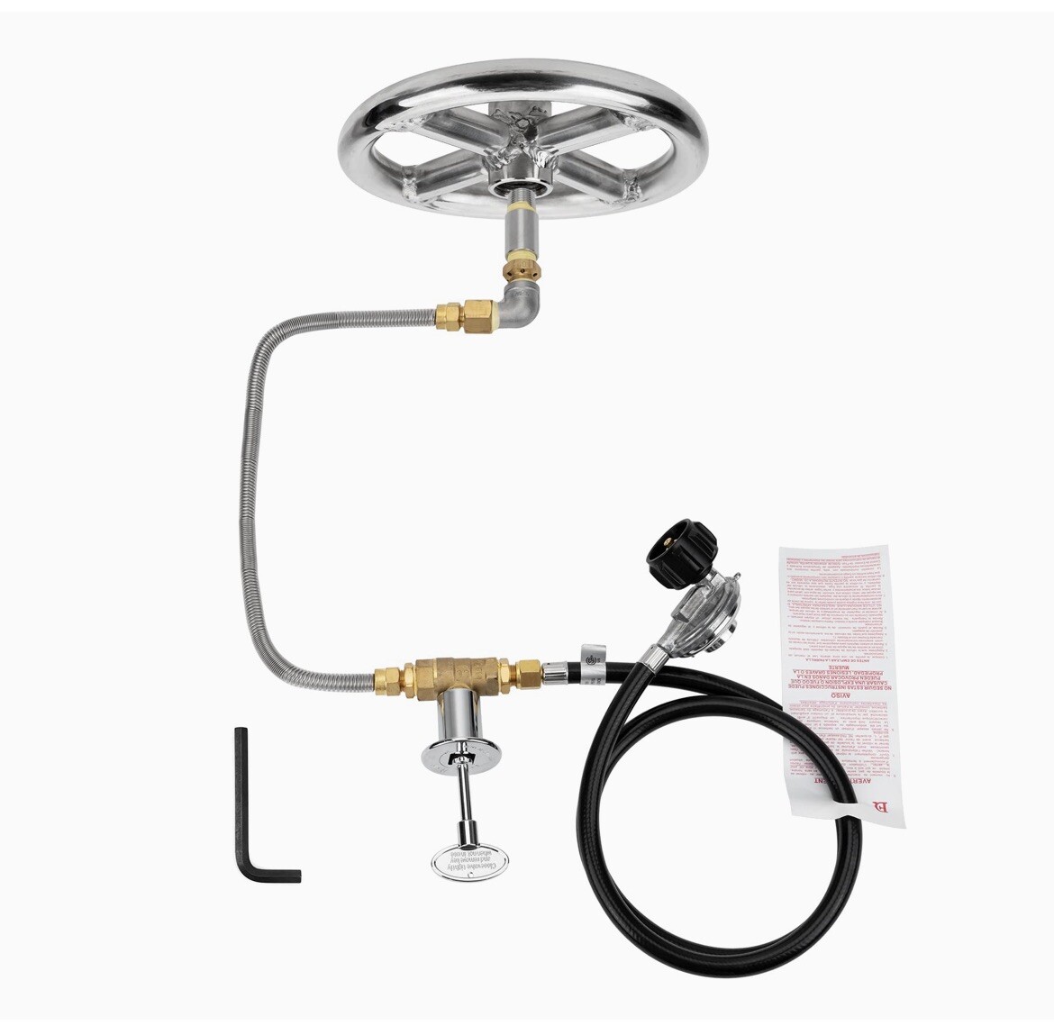 Fire Pit Burner Ring Starfire Designs Round Fire Pit Burner Kit