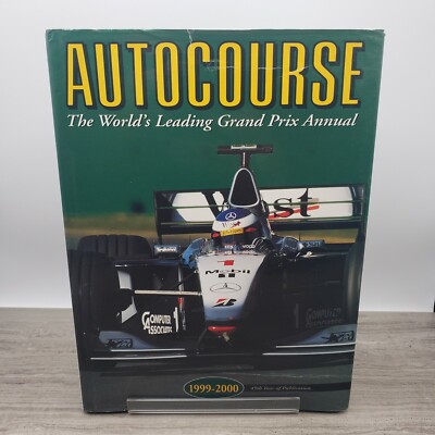 AUTOCOURSE 1999-2000 The World's Leading Grand Prix Annual Hardcover ...