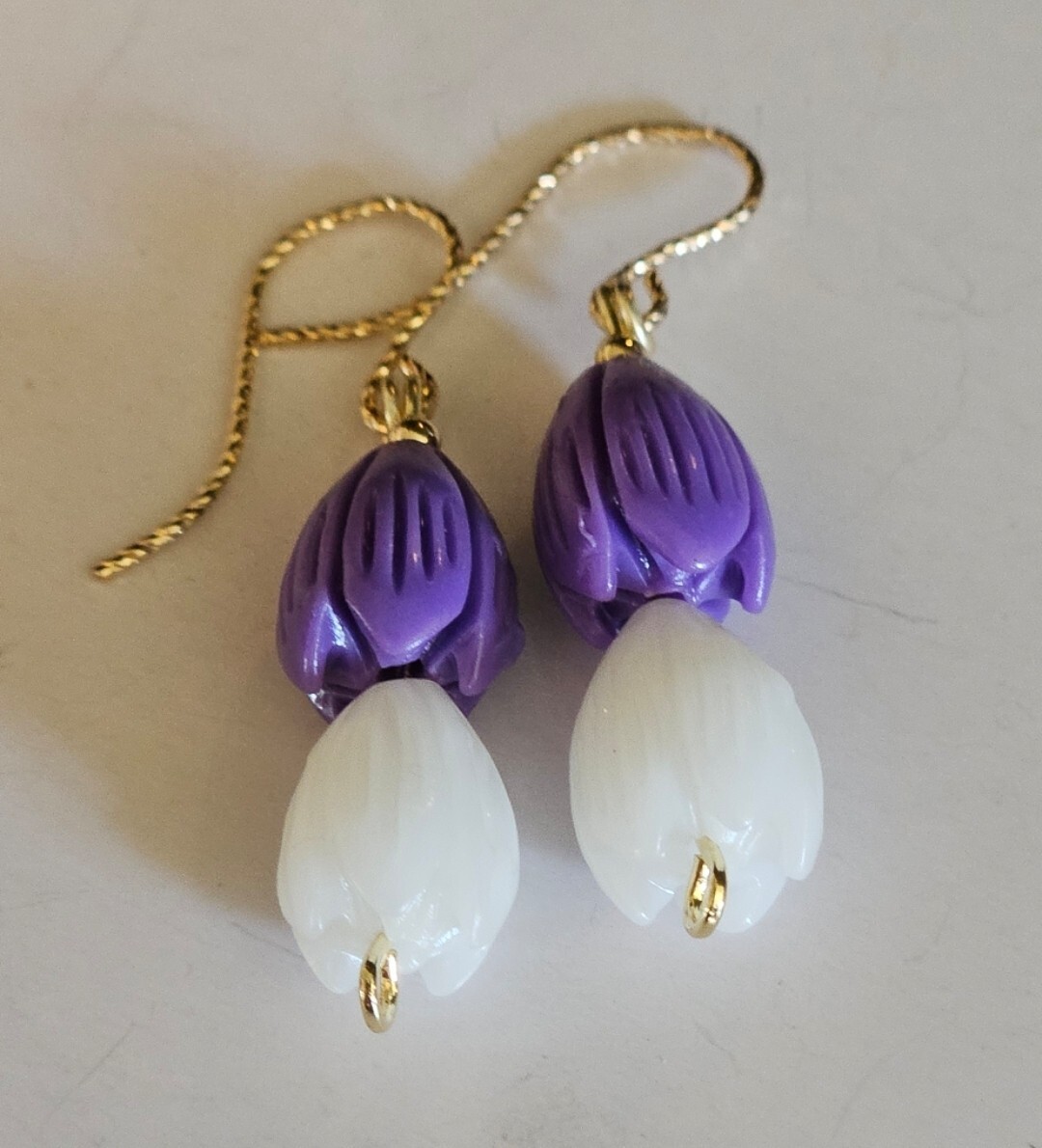 Hawaiian Double Pikake Earrings | eBay