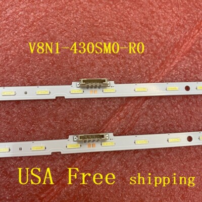 LED Backlight Strip(2) For UN43RU7100FXZA UN43RU7100F UN43NU6900B ...