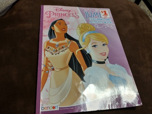 Disney Princess Jumbo Coloring & Activity Book! FREE shipping | eBay