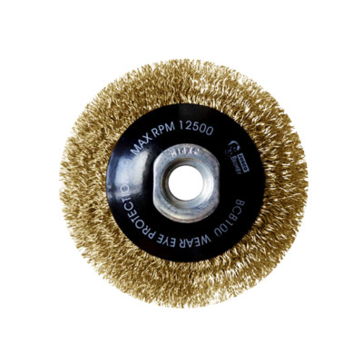 Josco Brumby 100mm Crimped Multi-Thread Bevel Brush Twisted Wire | eBay ...