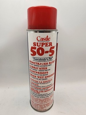 Castle Super 50-5, Penetrant Lubricant, Rust Preventative Spray, 20oz ...