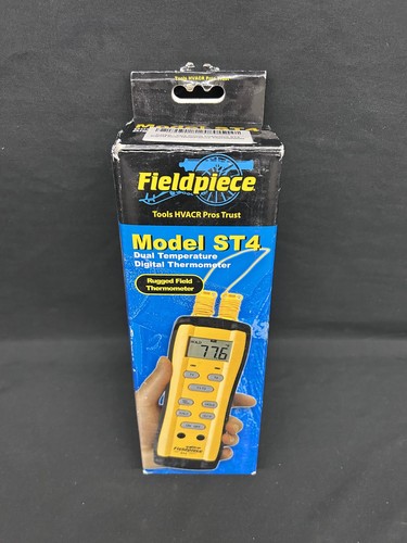 FieldPiece Model ST4 Dual Temperature Digital Thermometer | eBay