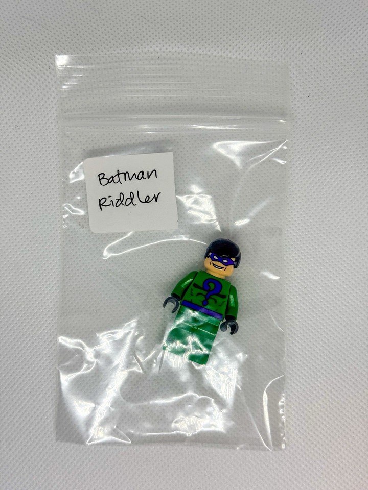 LEGO Batman 2006 The Riddler Minifigure 7785 - RARE! | eBay