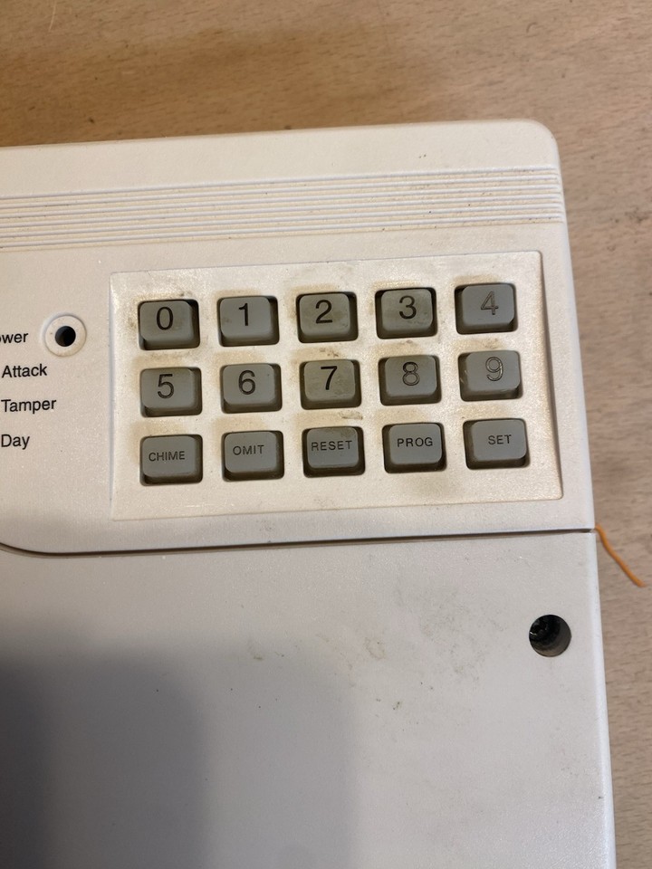 ADE Optima Compact Accenta intruder alarm panel built in keypad | eBay UK