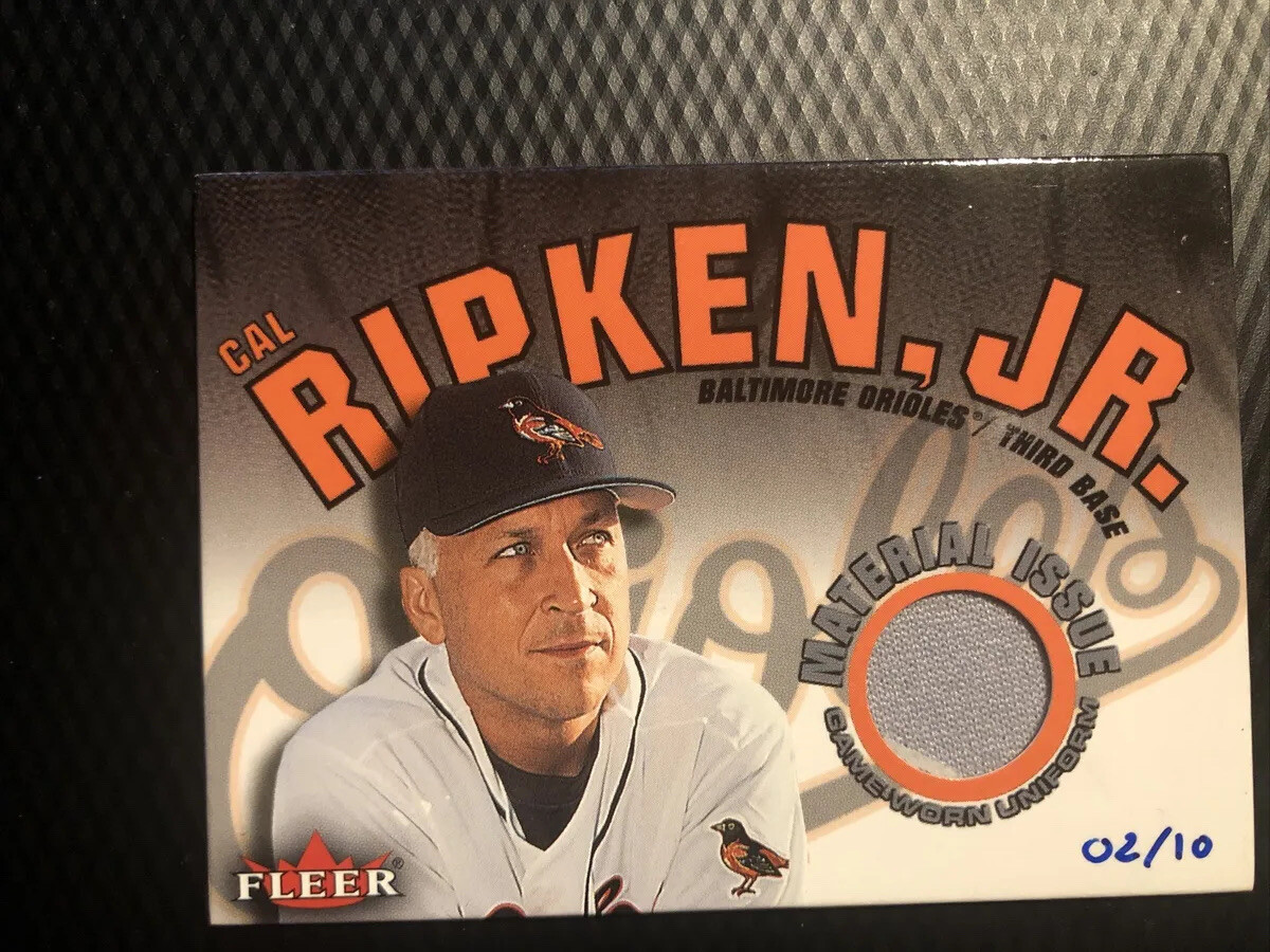 Cal Ripken Jr Patch Iron Man 2001 RARE #2/10 Prime ! | eBay