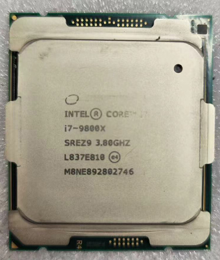 Intel Core i7-9800X 3.8GHz SREZ9 8C 16T LGA2066 CPU processor i7-9800X ...