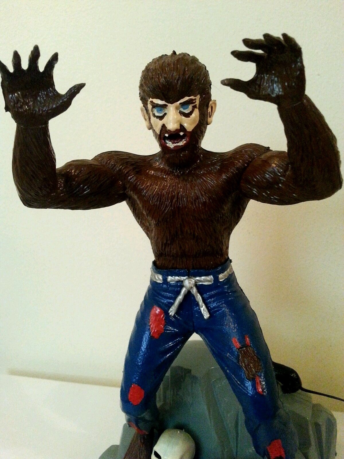 1962 Aurora The WOLFMAN Monster MODEL Kit VINTAGE Original UNIVERSAL ...