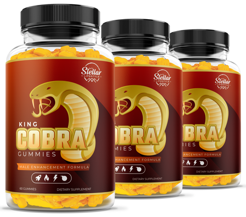 3 Pack King Cobra Gummies for Men-60 Gummies x3 | eBay
