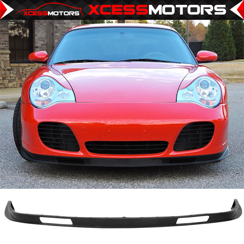 Fits 01-05 Porsche 996 911 Turbo Carrera 4S OE Style Front Bumper Lip ...