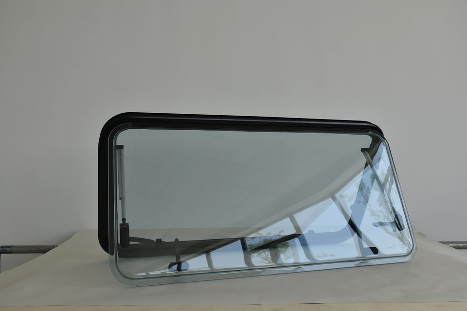 Double Acrylic Glass RV Side Push Window with Caravan Push Out Window ...