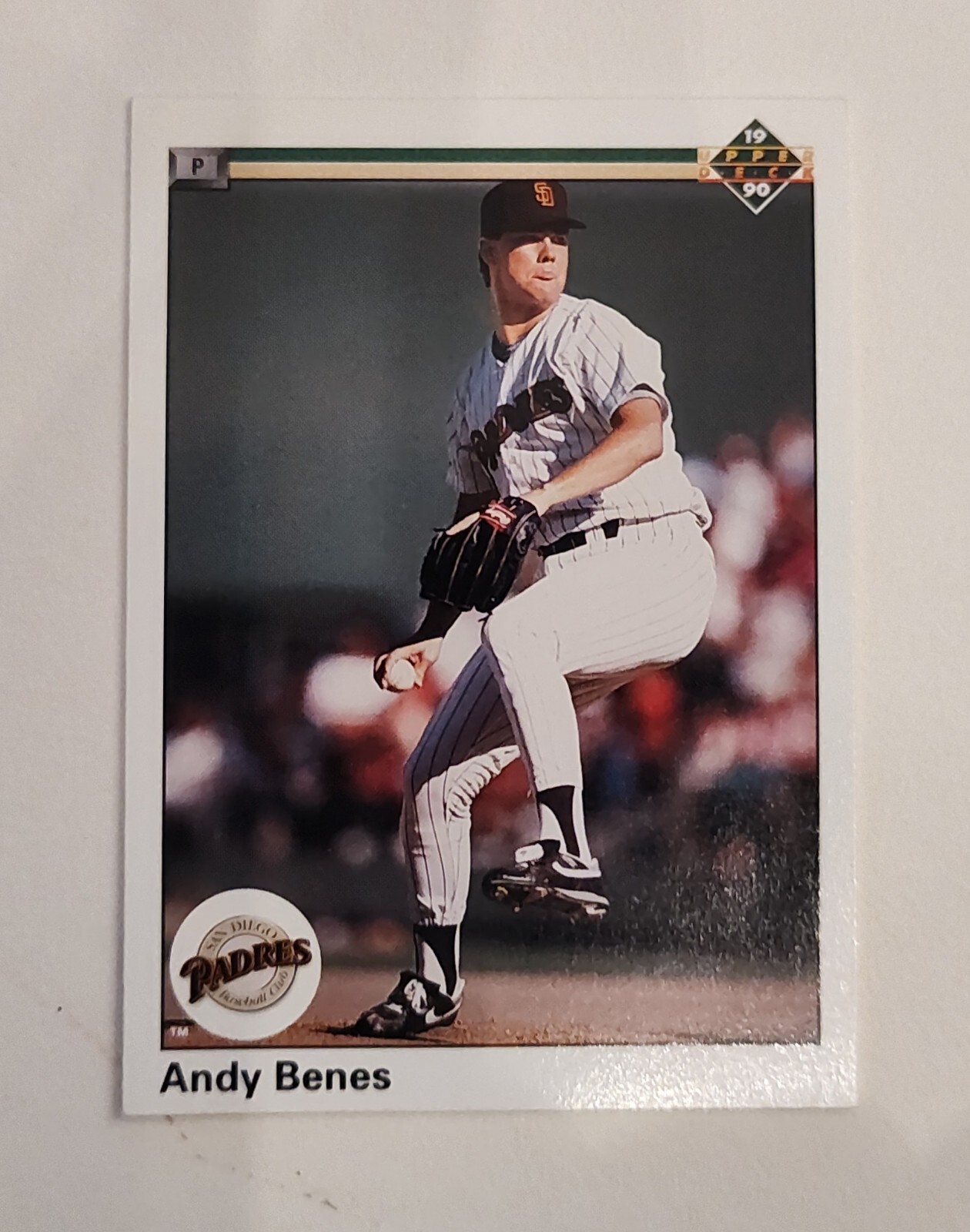 Andy Benes Rookie 1990 Upper Deck card 55 San Diego Padres RC | eBay