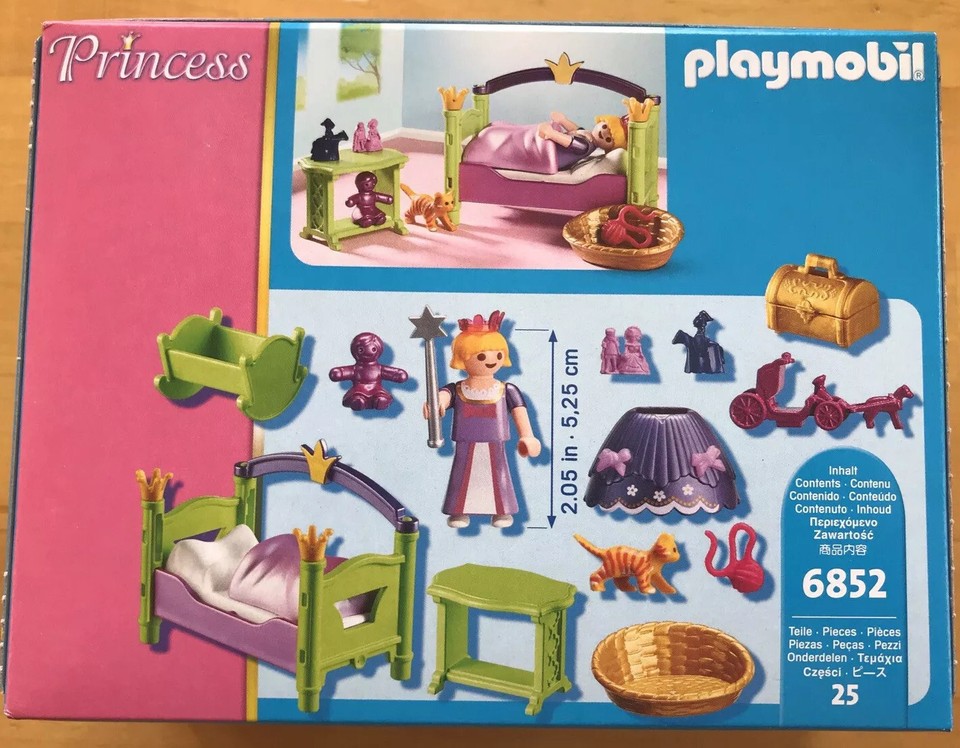 Playmobil 6852 Princess Royal Nursery Castle Palace Fairy Tale New | eBay