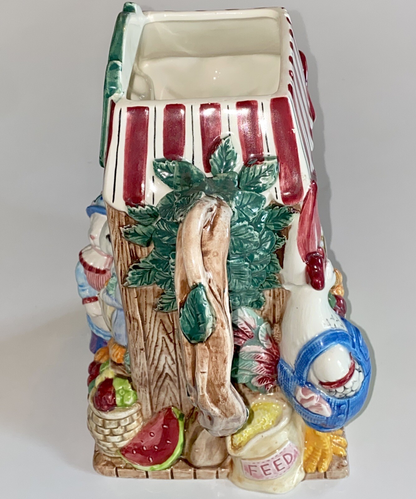 Fitz and Floyd Old MacDonald's Country Fair Pitcher /Mrs Hopper’s ...