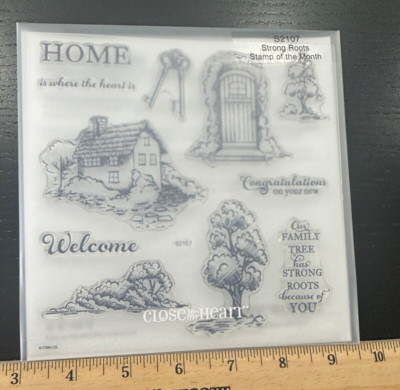 CTMH Stamp Of The Month - Strong Roots - S2107 *New* Close To My Heart ...