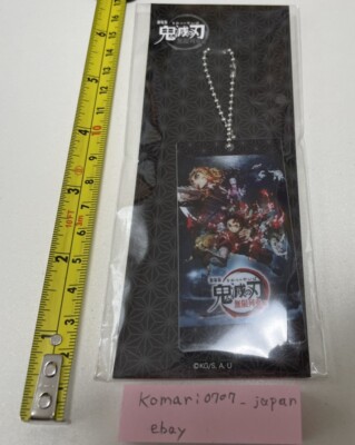 Demon slayer mugen train movie limited kippu art acrylic keychain anime ...