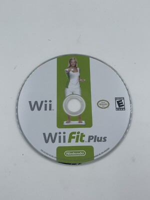 Wii Fit Plus (Nintendo Wii, 2009) Disk Only Workout Fitness | eBay