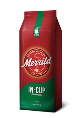 MERRILD IN-CUP Denmark Finely Ground Coffee Medium Roast Arabica 500g ...