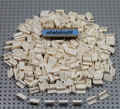 LEGO - 1x2x1 Panel White - Wall Smooth Bricks Blocks 4865 Bulk Lot City ...