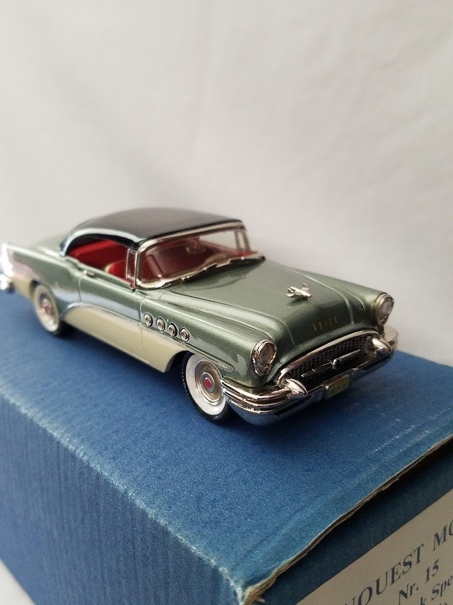 Conquest Models No. 15 1955 Buick Tritone Super Hard Top - 1/43 | eBay