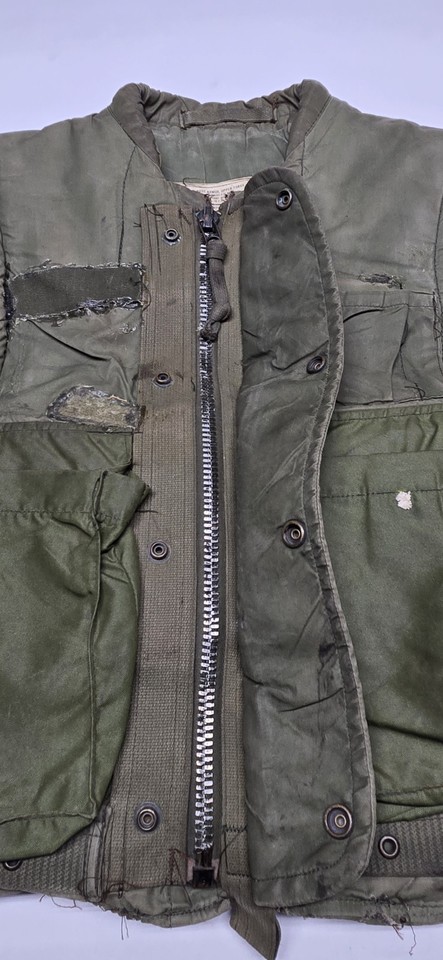 Post Vietnam 1978 USMC M-1955 Flak Vest M55 - Medium - Please Read ...