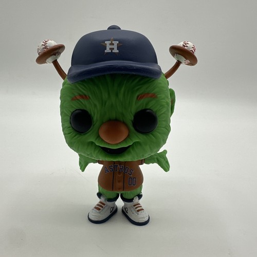 Funko Pop! MLB Houston Astros Mascot Orbit #04 Orange Jersey Loose OOB ...