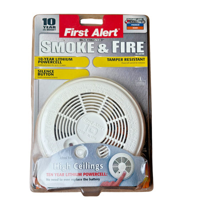 First Alert Ultimate Smoke/Fire Alarm Dual Sensor remote controlled # ...