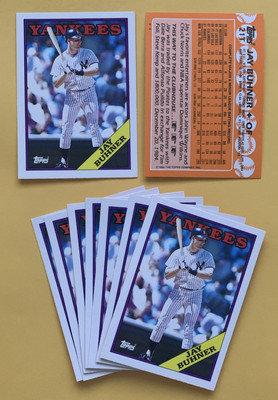 Jay Buhner RC rookie card, 1988 Topps Traded #21T, New York Yankees | eBay