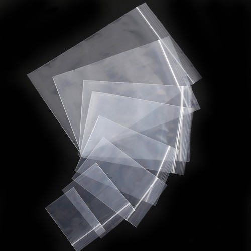 Mini Plastic Bags 3x4"/7x10cm 300pcs Jewelry Bags Resealable Clear Poly ...