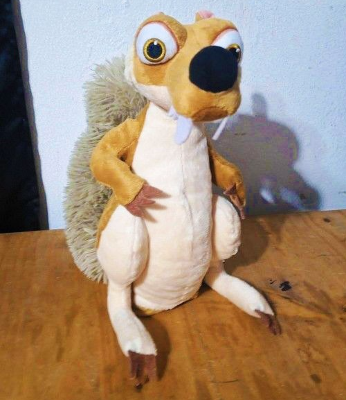 NWOT Ice Age Scrat Tales Talking 11” Plush Stuffed Animal Baby Scrat Squirrel | eBay