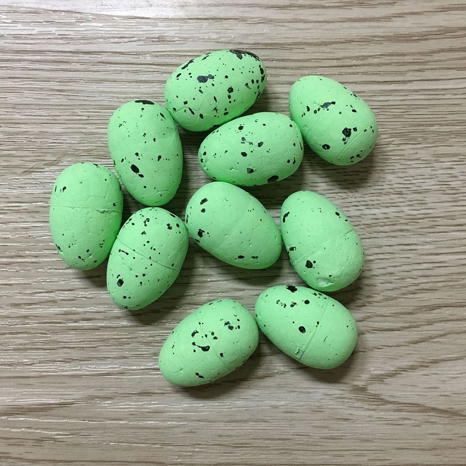 150 Pcs Artificial Quail Eggs Simulation Bird Eggs Foam Easter Decor ...