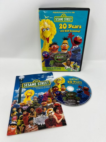 Sesame Street: 20 Years...and Still Counting! Dvd Mint disc 31398124054 ...