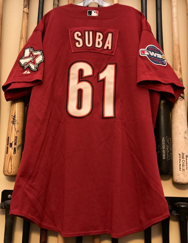 Stretch Suba - 2005 World Series - Houston Astros Game Used Jersey | eBay