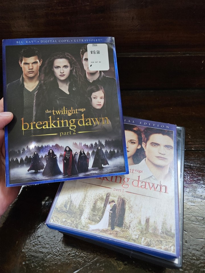 The Twilight Saga Complete 5-Movie Collection Lot Blu Ray & DVDs | eBay