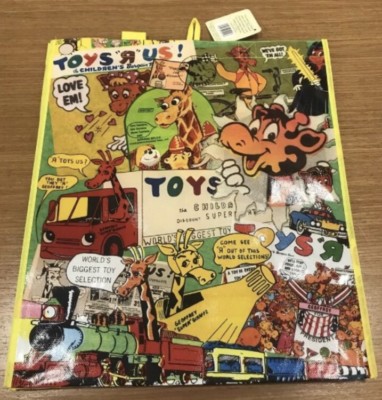 Toys R Us Vintage Advertisements Exclusive Reusable Shopping Bag Tote ...