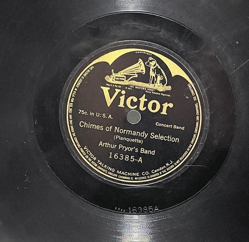 Arthur Pryor Band - Poet Peasant Overture / Chimes of Normandy 78 RPM ...