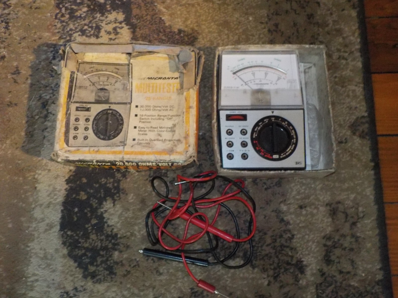 Micronta Multitester 22-202u 25 Ranges 20k Ohms J425 Collectible ...