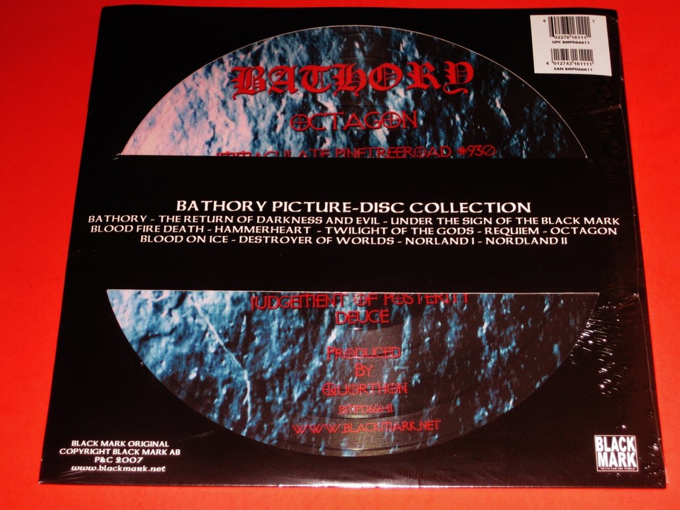 Bathory: Octagon - Limited Edition LP Picture Disc Vinyl Record 2007 EU NEW | eBay