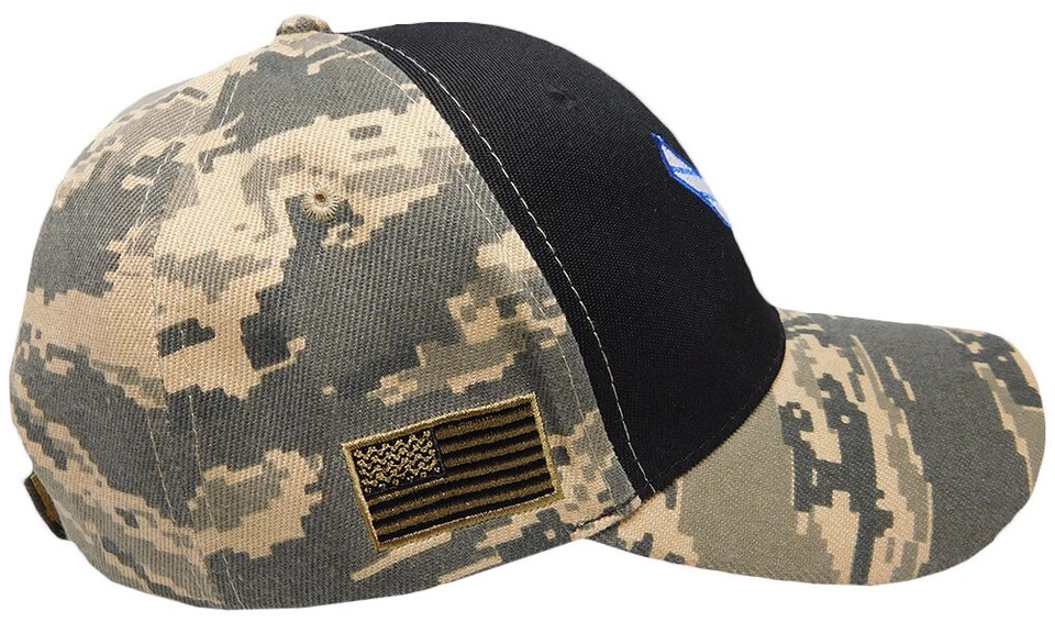 NEW! US AIR FORCE USAF WINGS VETERAN LETTER SHADOW CAP HAT CAMO | eBay