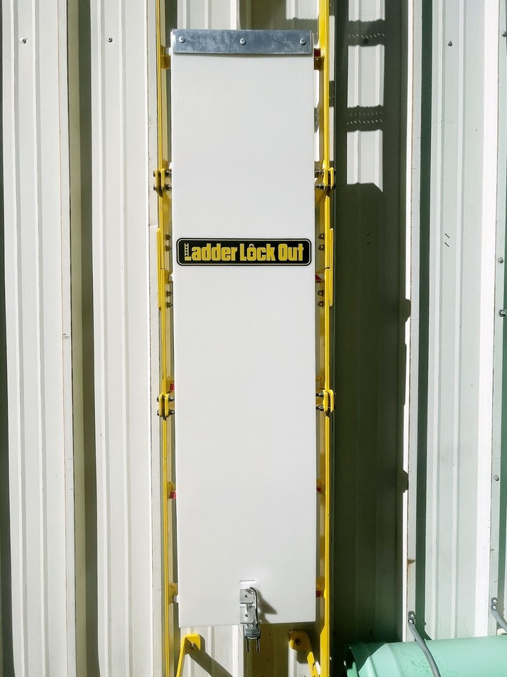 Vari-Safe LADDER LOCKOUT Anti Climb Ladder Security Door for Fixed ...