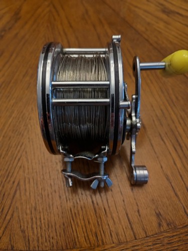 Beautiful Vintage Penn No.49 Super Mariner Fishing Reel with S/S Wire ...