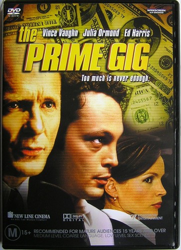 THE PRIME GIG (2000) DVD MOVIE Region 4 Vince Vaughn, Julia Ormond, Ed ...
