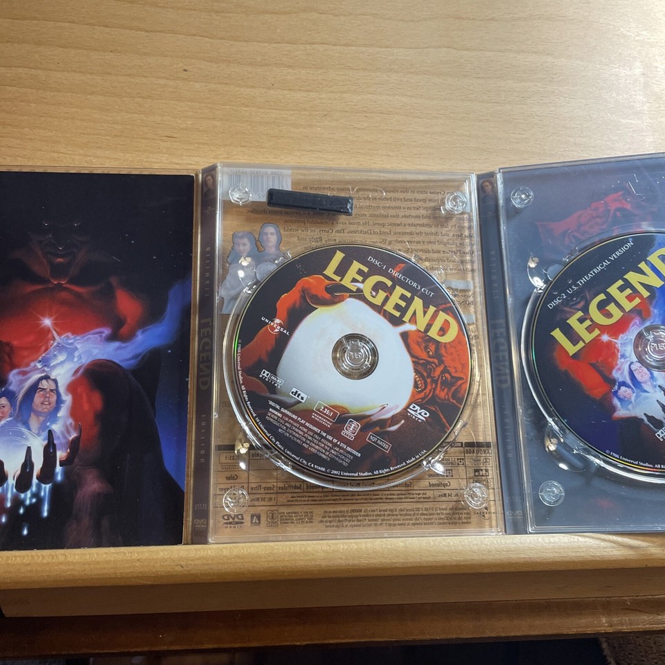 Legend (Ultimate Edition) 2002 Ridley Scott Tom Cruise Mia Sara- DVD ...