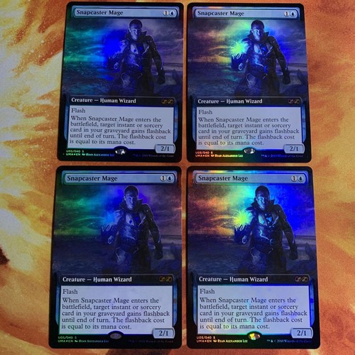 Snapcaster Mage English Expansion Foil With 2 Sheets | eBay